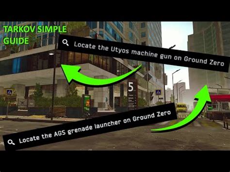 Shooting Cans Quest Guide TARKOV Ground Zero Map YouTube