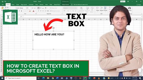 How To Create Text Box In Microsoft Excel Youtube
