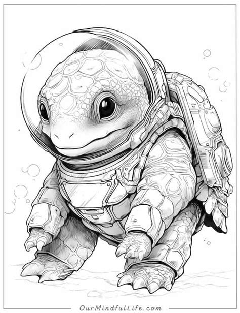 Fun Tastic Turtle Coloring Pages Free Printable