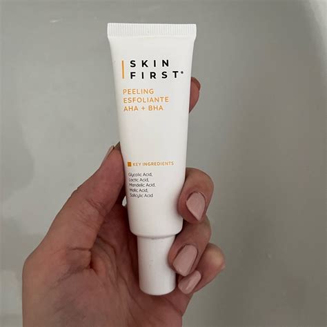 Skin First Cosmetics Peeling Esfoliante AHA BHA Reviews Abillion
