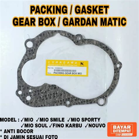 Paking Gasket Packing Gardan Gear Box Mio Smile Soul Fino Nouvo