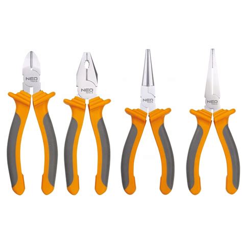 Zestaw Szczypiec Kombinerki 160 Mm 4 Szt Neo Tools Neo Tools Sklep