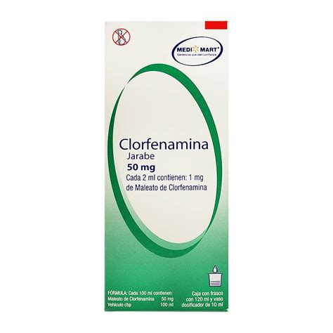 Clorfenamina Medi Mart Mg Jarabe Ml Walmart