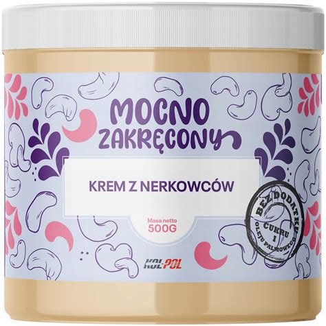 KREM Z ORZECHÓW NERKOWCA 500g Masło naturalne 100 13423664411 Allegro pl