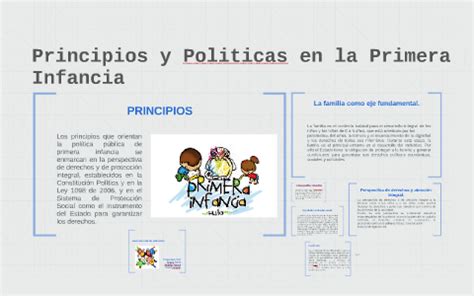 Principios Y Politicas En La Primera Infancia By AleeJa Foreero On Prezi