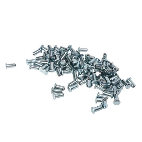 Dilwe goujon de neige de pneu Lot de 100 crampons de pneu antidérapants