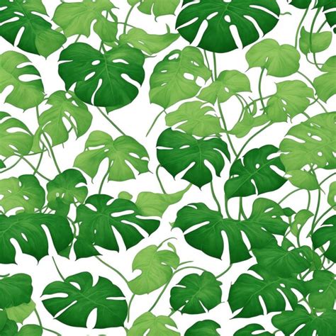 Premium Photo Watercolor Botanic Garden Elegant Monstera Deliciosa