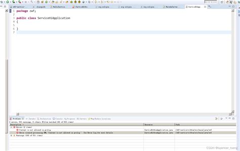 Content Is Not Allowed In Prolog Descriptionresourcepathlocationtype