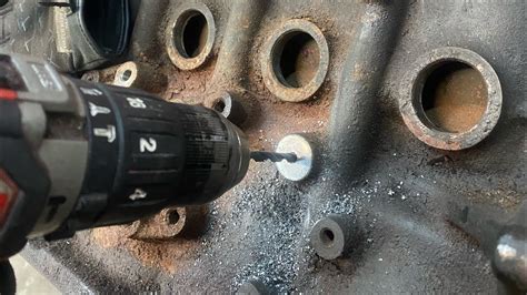 Drilling A 2jzge To 2jzgte Style Turbo Oil Feed YouTube