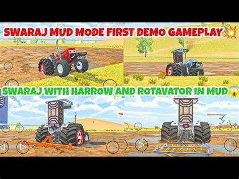 How To Use This Swaraj Mud Mode Update In Indian Vehicles Simulator 3d