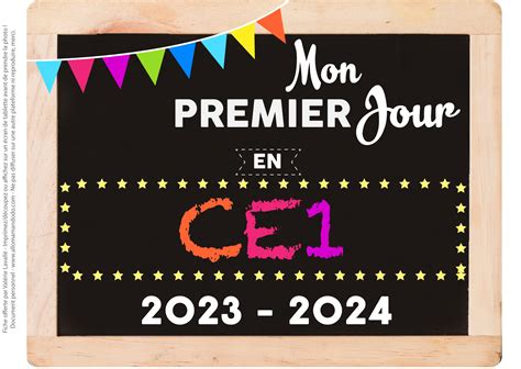 Affiches de rentrée scolaire 2023 2024 PREMIER JOUR D ECOLE à
