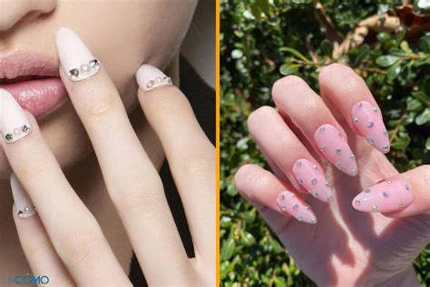 Uñas con piedras diseños y cómo pegarlas Descubre diferentes ideas