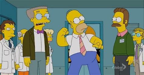 Ned Come On Homer Im Insisting On A Fisting Smithers Whats This About A Fisting R