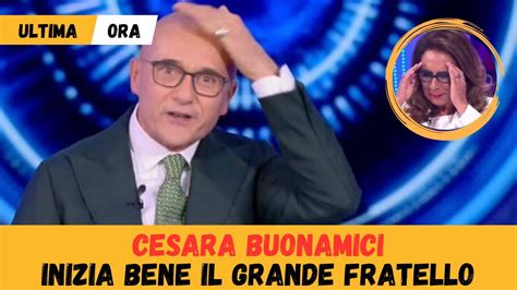 CESARA BUONAMICI La Prima GAFFE Al Grande Fratello YouTube