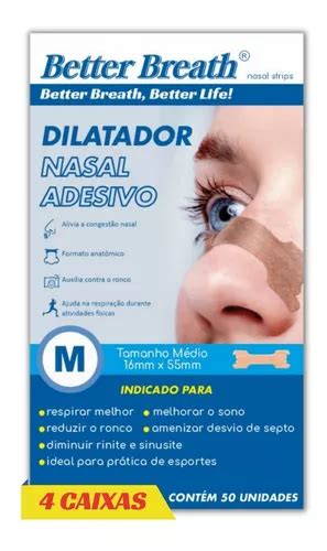 Better Breath M Dio Respire Melhor Dilatador Nasal Orig Frete Gr Tis