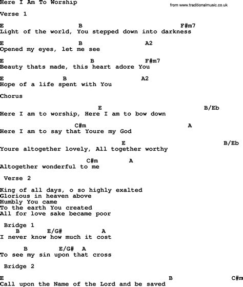 Praise And Worship Chord Charts Free Guitar Chords Praise And Worship