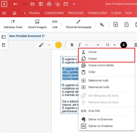 Como Copiar E Colar Texto Em Pdf Image To U