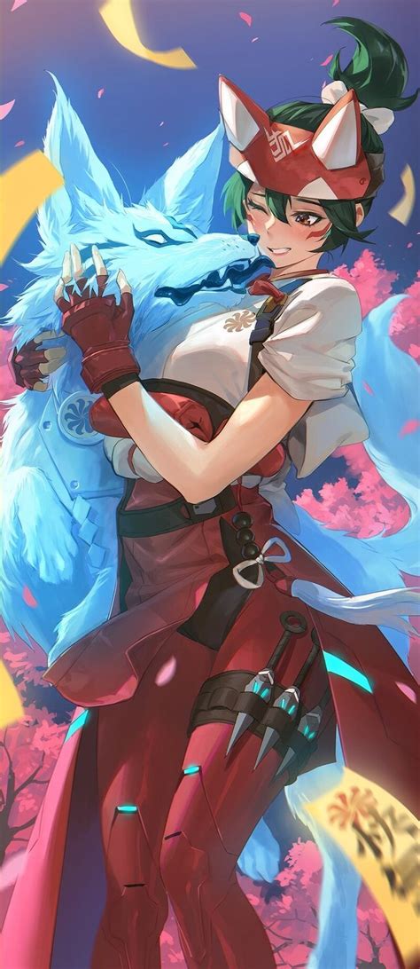 Ow Kiriko Mechamania Overwatch Drawings Overwatch Wallpapers