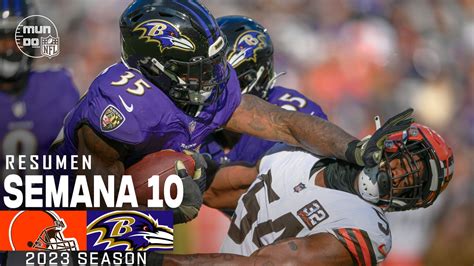 Cleveland Browns Vs Baltimore Ravens Semana 10 NFL 2023 NFL