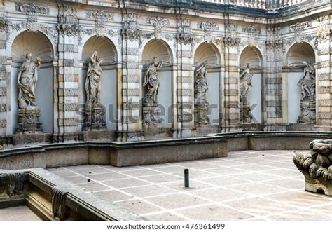 Nymphenbad Nymph Bath Sculptures Zwinger Palace Stock Photo 476361499
