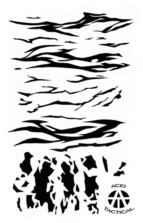 Free Printable Camo Stencils For Guns