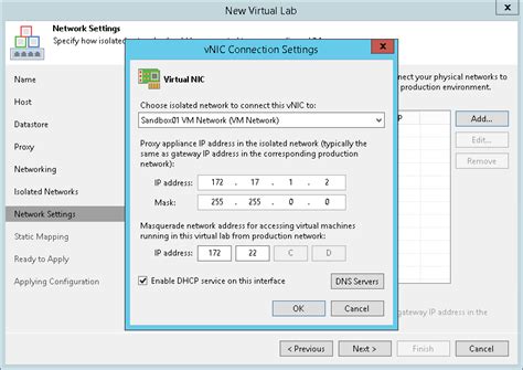 Step Specify Network Settings User Guide For Vmware Vsphere