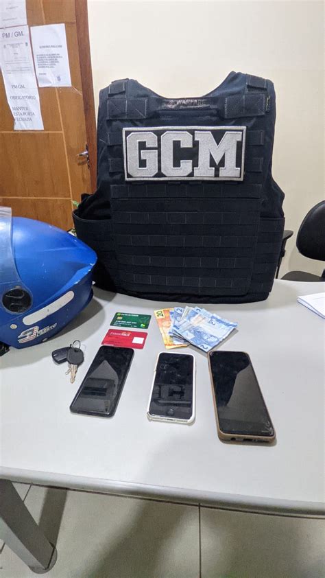 Criminoso assalta mulher em Maringá e é preso pela Guarda Civil
