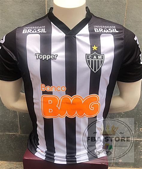 Nova Camisa Atletico Mg Galo 2019 Bmg Personalize Nome R 109 00 Em