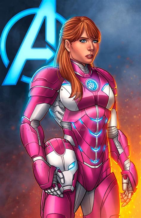 Pepper Potts On Deviantart Iron Man Marvel Heroes