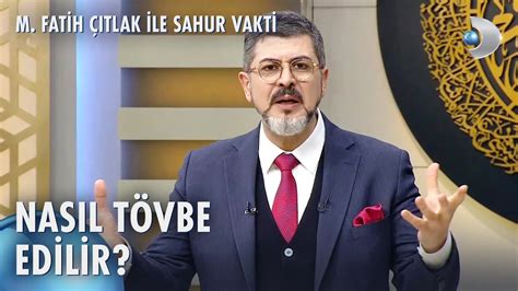 Kelime i Tevhid Zikri Nasıl Yapılmalıdır M Fatih Çıtlak ile Sahur