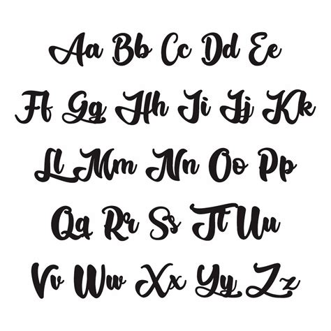 Free Printable Fonts AlphabetWorksheetsFree