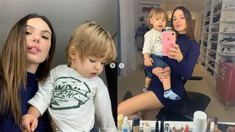 Isis Valverde Trabalha Na Companhia Do Filho Durante Quarentena