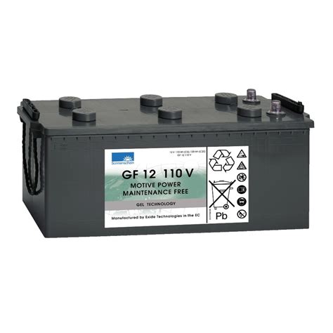 Sonnenschein GF 12 110 V Dryfit Traction Block Blei Gelbatterie 12V