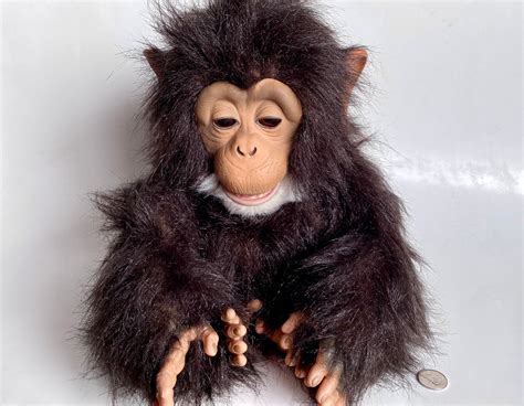 Furreal Cuddle Chimp Animated Monkey Toy Plush Hasbro Banana