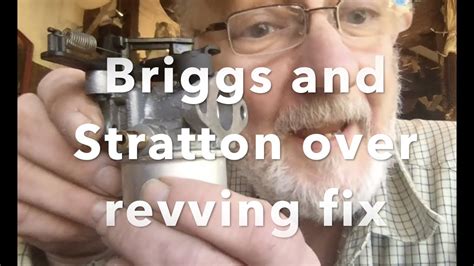Briggs And Stratton Engine Over Revving
