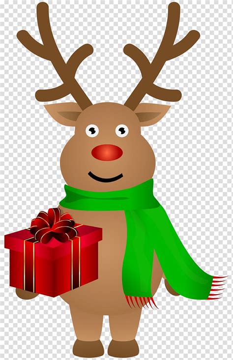 Rudolph The Red Nosed Reindeer Reindeer Christmas Ornament Cartoon