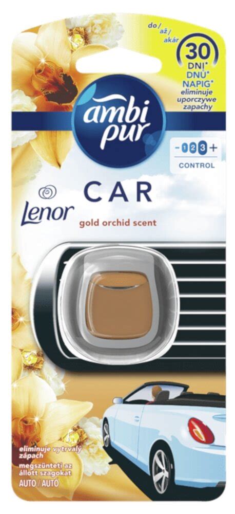 AMBI PUR Lenor Gold Orchid Odświeżacz do samochodu niskie ceny i