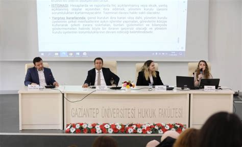 GAÜN Haber Merkezi GAÜN HUKUK FAKÜLTESİNDE PANEL DÜZENLENDİ