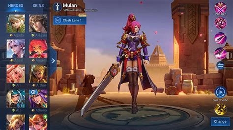 Honor Of Kings Mulan Top Build Gameplay Youtube