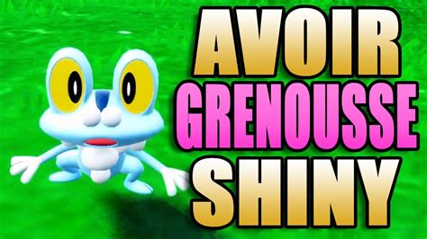Comment Avoir GRENOUSSE SHINY FACILE dans le Disque Indigo Pokémon