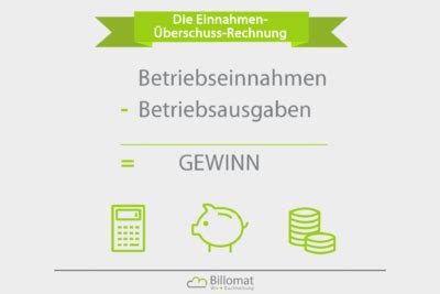 Was ist eine Einnahmen Überschuss Rechung EÜR Einfach erklärt