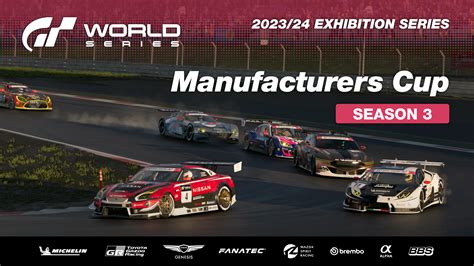 Gran Turismo World Series 2023 24 Inizio Dell Exhibition Series
