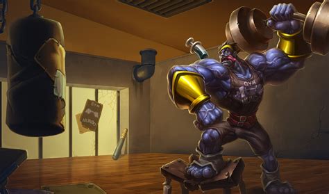 Dr Mundo League Of Legends Wallpaper 1323911 Zerochan Anime