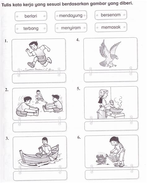 KSSR Bahasa Malaysia Tahun 1 Latihan 1