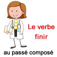 Le verbe finir au passé composé Exercice de français Ce2