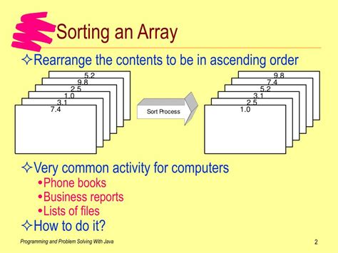 Ppt Chapter Sorting And Searching Arrays Powerpoint Presentation