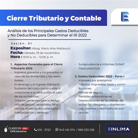 CIERRE TRIBUTARIO Y CONTABLE ANÁLISIS DE LOS PRINCIPALES GASTOS