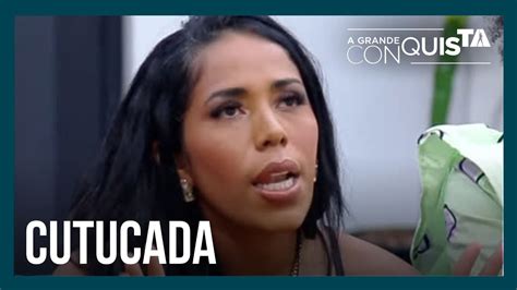 Janielle volta a alfinetar Suita Não me engana essa cara de bom