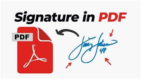 How To Digitally Sign A PDF Document YouTube