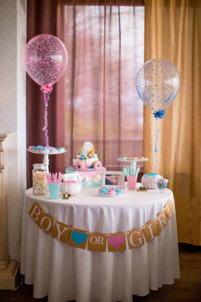 Decoração de Chá Revelação Simples 100 Ideias Dicas e Inspirações